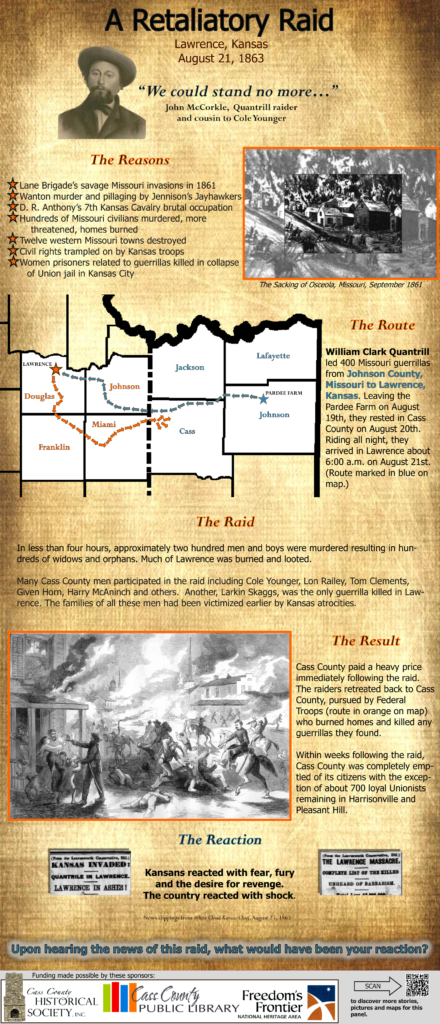 Raid on Lawrence – Cass County Public Library