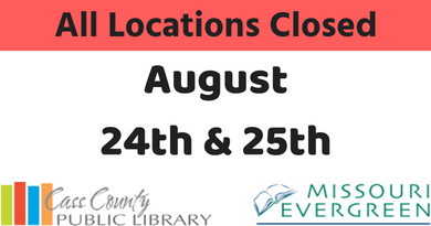 All Locations Closed – Cass County Public Library