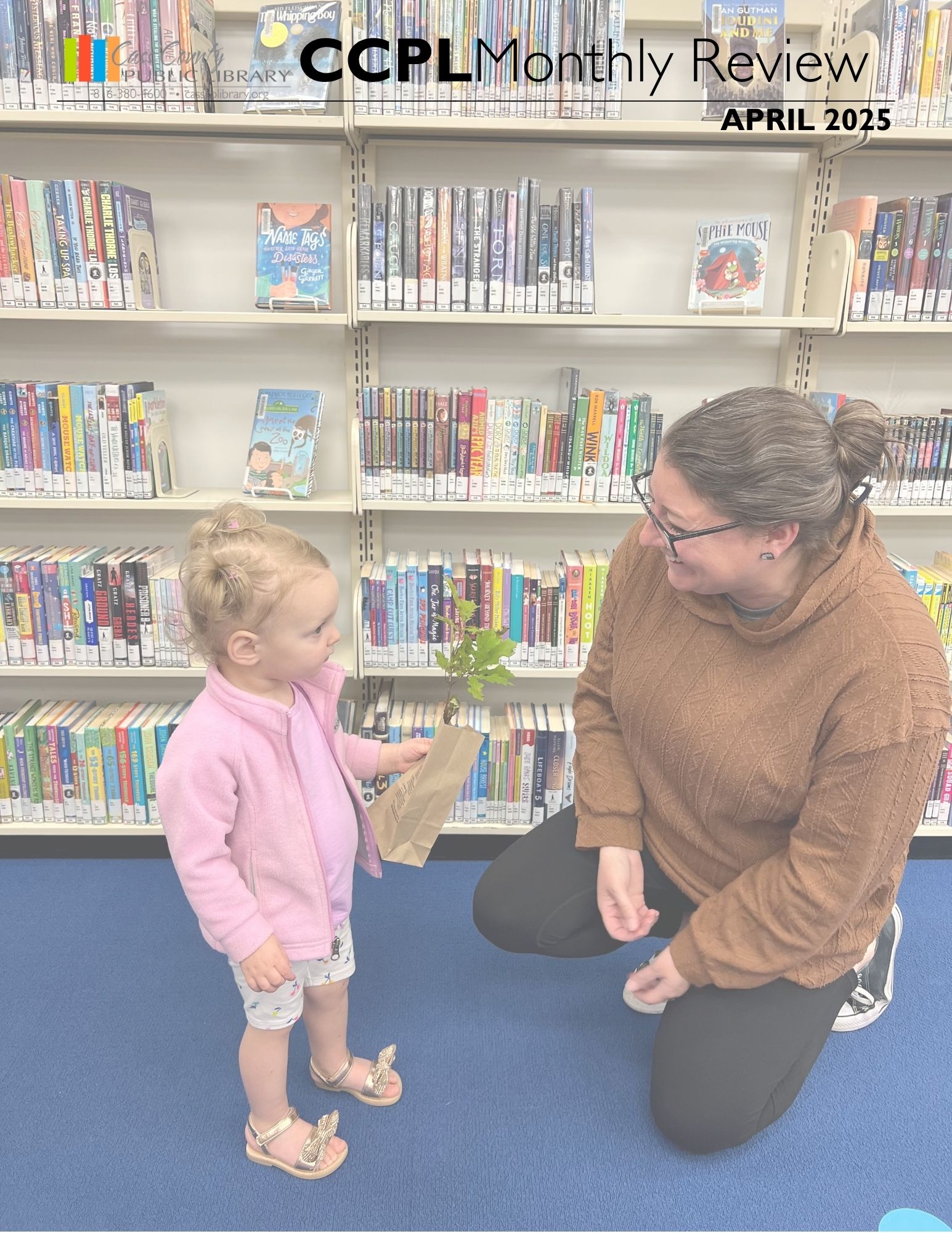 April 2025 Monthly Review Report – Cass County Public Library