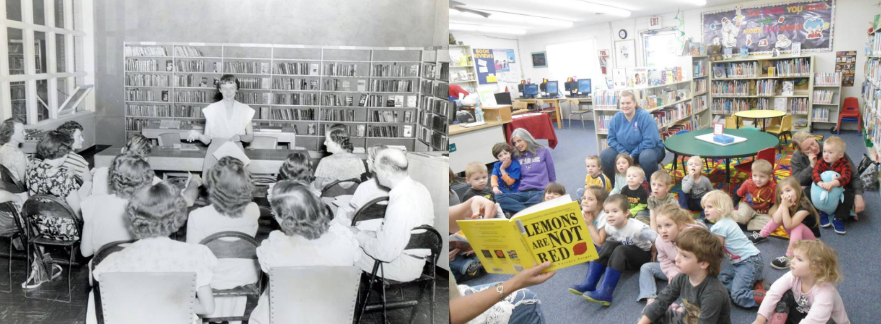 Then and Now – Cass County Public Library