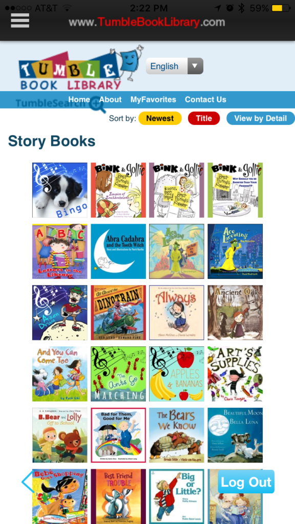 TumbleBooks Update: Download the App – Cass County Public Library