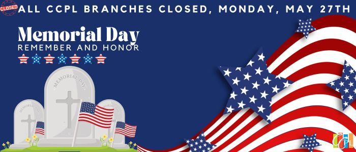 Closed Memorial Day – Cass County Public Library