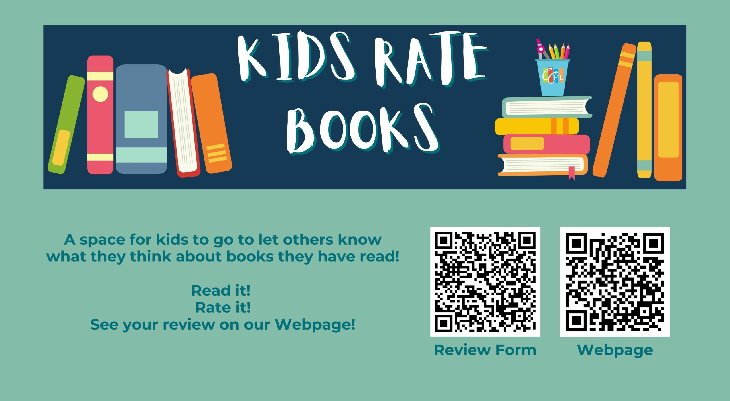 Kids Rate Books – Cass County Public Library