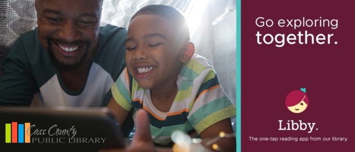 Libby Exploring Together web Slide – Cass County Public Library